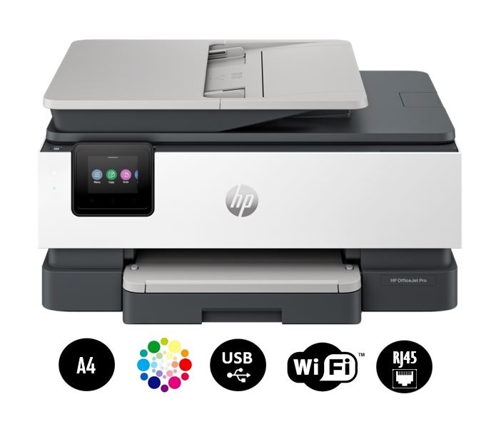 Jet d'encre multifonction HP OfficeJet Pro 8123 Wi-Fi Réseau ...