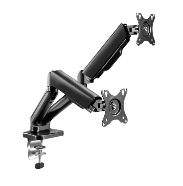 Support double écran ADVANCE ADV-ARM2 17 à 32" Noir - infinytech-reunion