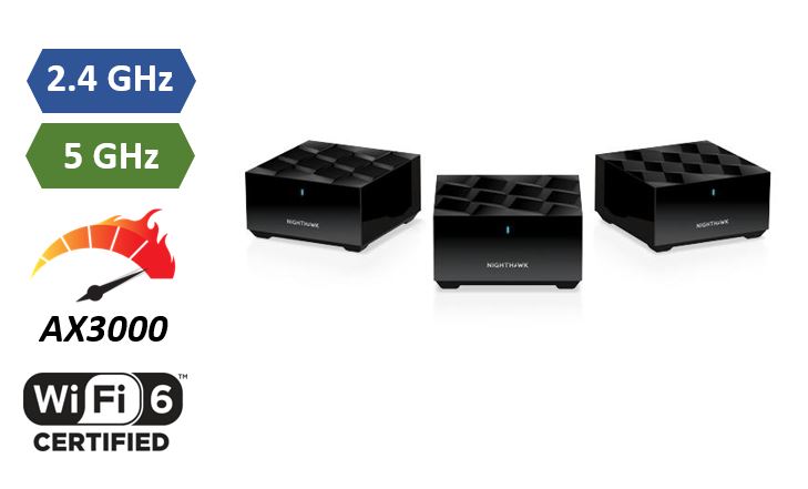 Système MESH NETGEAR Nighthawk MK73S AX3000 - infinytech-reunion