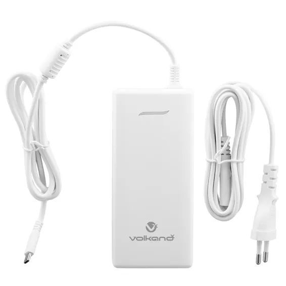 Chargeur universel USB-C VOLKANO VK-8050-WT 100W - infinytech-reunion