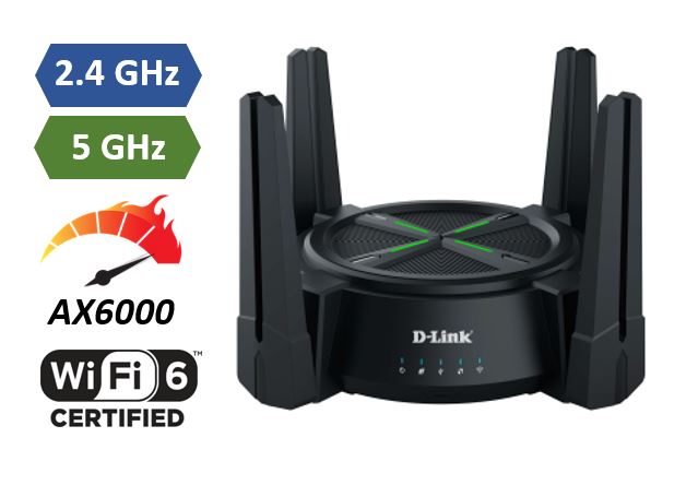 Routeur Wi-Fi 6 D-LINK DIR-X6080Z AX6000 - infinytech-reunion
