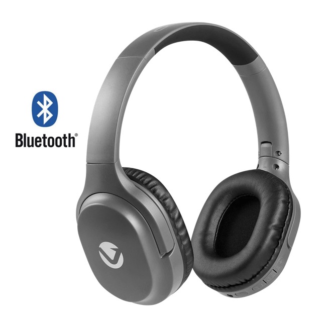 Casque micro VOLKANO Pebble Series Gris - infinytech-reunion