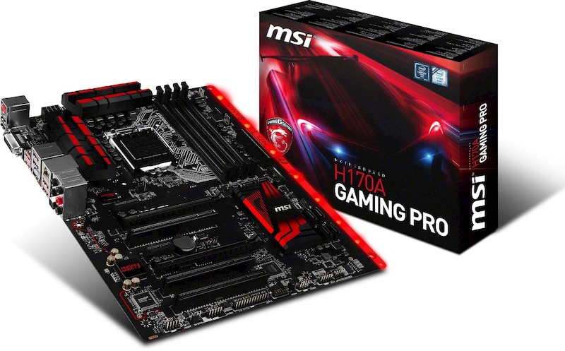 Carte mère ATX MSI H170A Gaming Pro (1151) - infinytech-reunion