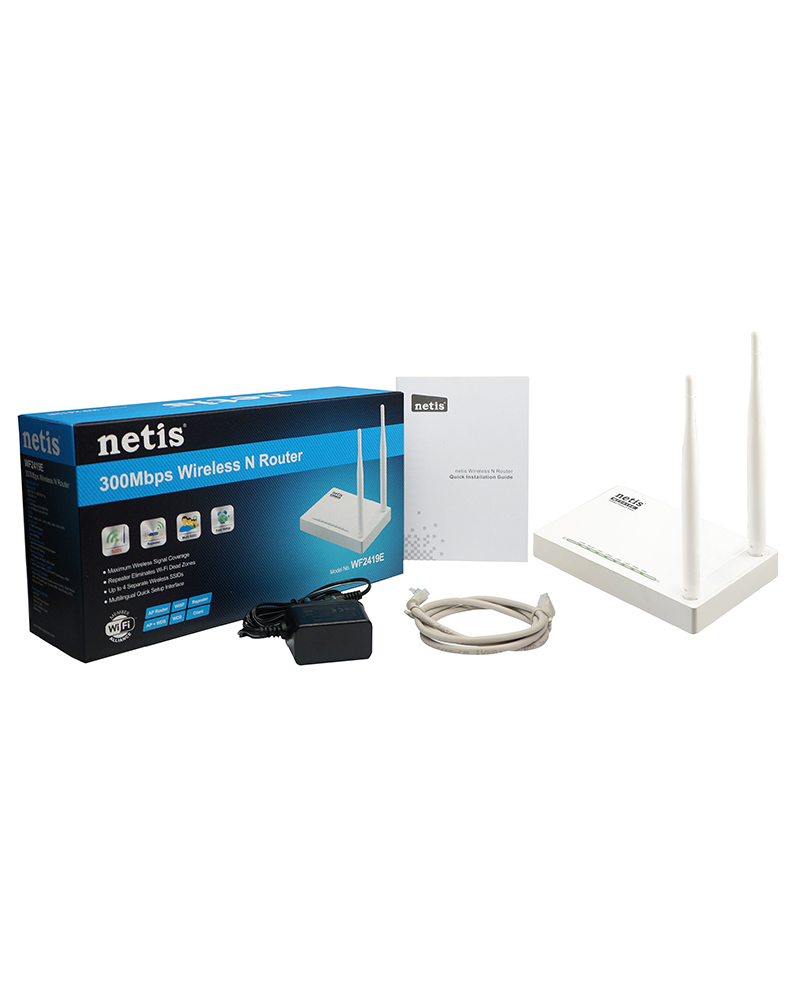 Routeur NETIS WF2419 sans fil N 300 Mbps - infinytech-reunion