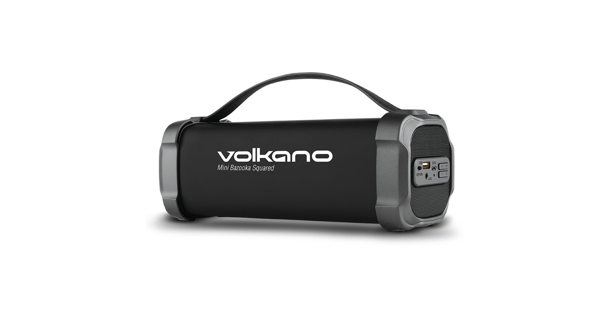 Enceinte nomade VOLKANO Mini Bazooka Squired Bluetooth - infinytech-reunion