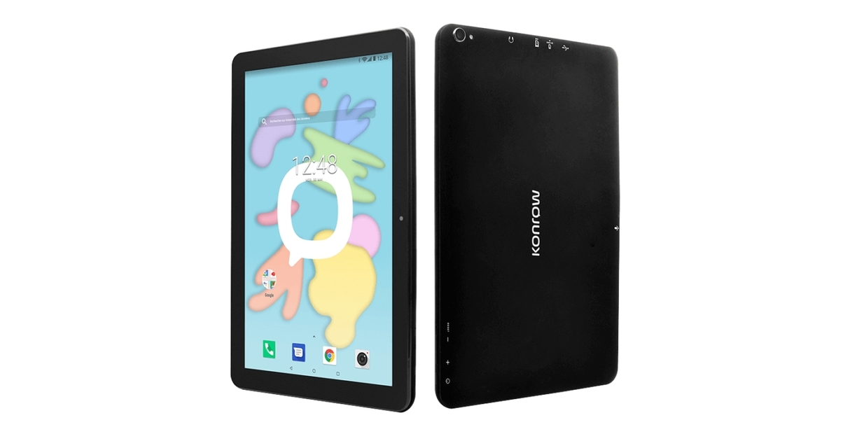 Tablette tactile KONROW K-TAB 1003 4G Noire - infinytech-reunion