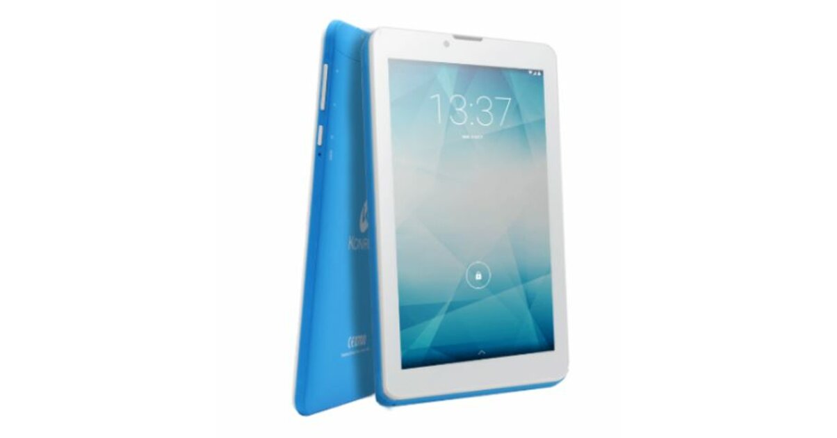 Tablette tactile KONROW K-TAB 702 x 7" 3G Bleue - infinytech-reunion