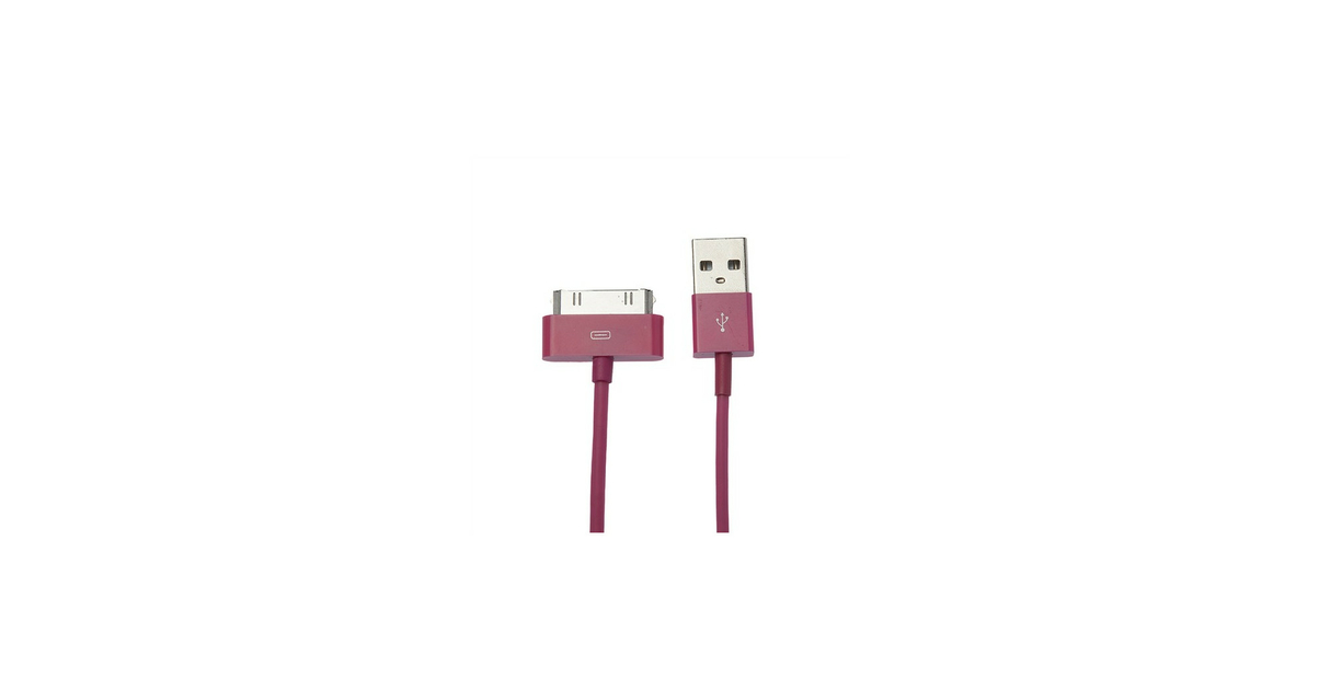Câble APM 600250 USB vers Dock Apple 1.5m Rose - infinytech-reunion