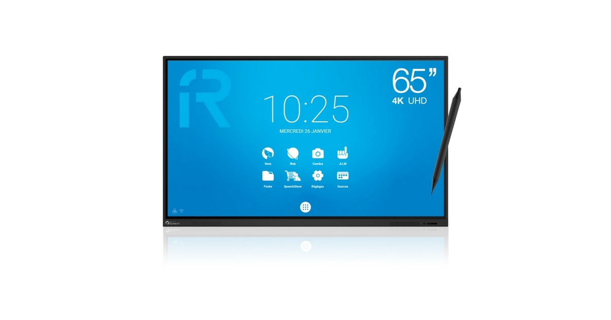 Ecran tactile Intéractif Androïd SPEECHI SpeechiTouch 65" - infinytech ...