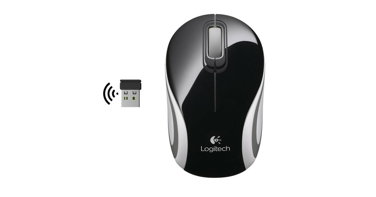 Souris ultra-compacte LOGITECH M187 Sans Fil Noire - infinytech-reunion