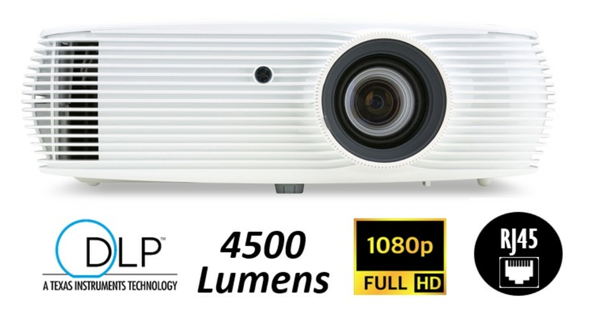 Vidéoprojecteur ACER P5535 4500 lumens Full HD Réseau - infinytech-reunion