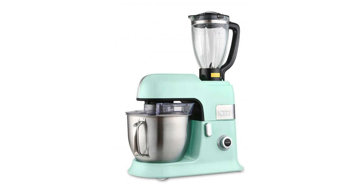 Robot pétrin XL 6.5L KITCHENCOOK avec Blender Vert - infinytech-reunion