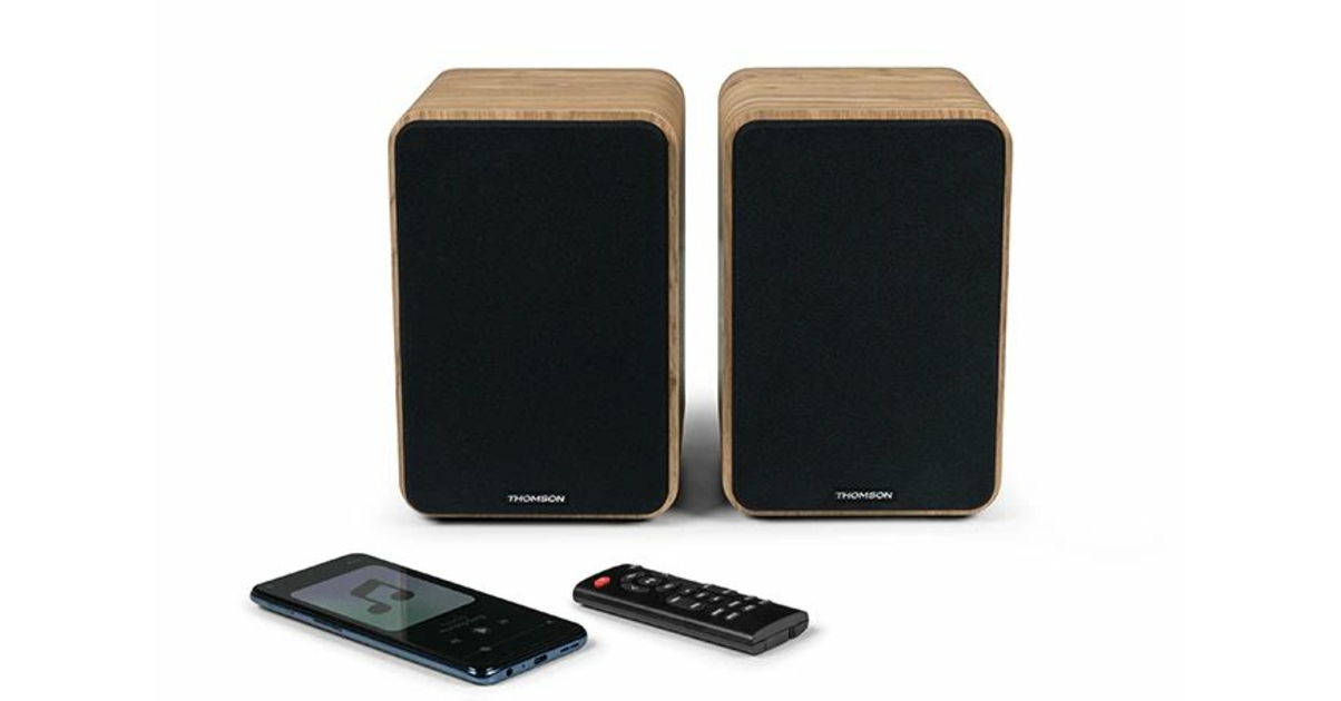 Enceintes THOMSON WS602DUO 30W Bluetooth - infinytech-reunion