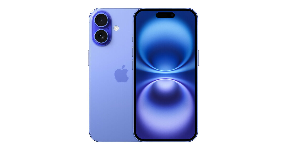 APPLE iPhone 16 128Go 6,1" IP68 Outremer - infinytech-reunion