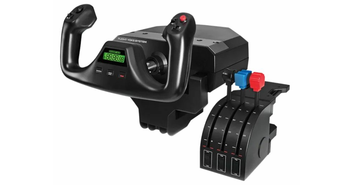 LOGITECH Flight Yoke System - infinytech-reunion