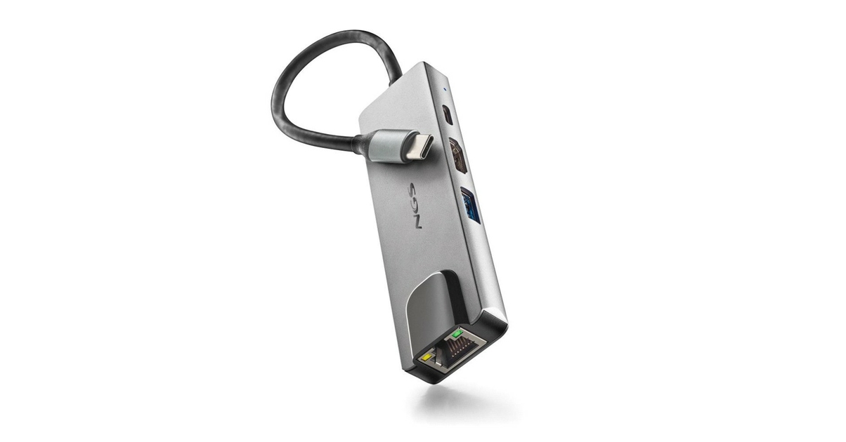 Adaptateur USB-C NGS Wonder Dock Supra - infinytech-reunion