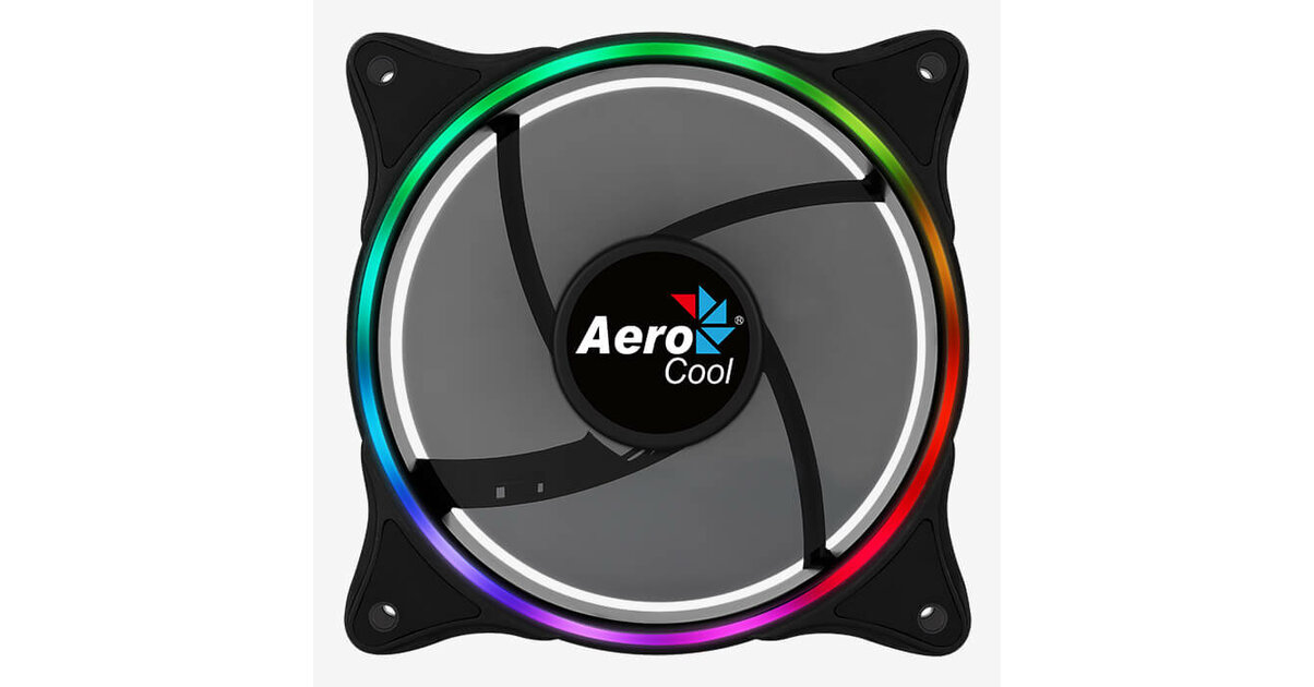 AEROCOOL Eclipse 12 ARGB 120mm Noir - infinytech-reunion