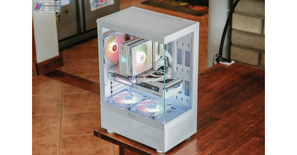 E-MACHINES ITEK Showbui 33W Ryzen5 8400F RTX 5060 Ventus 2X ...