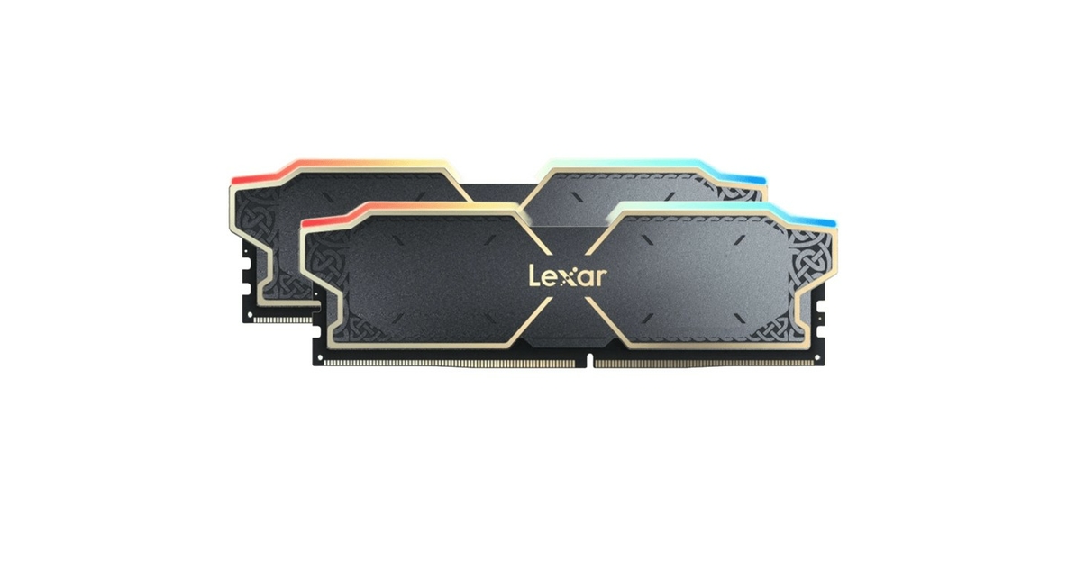 DIMM LEXAR Thor 2x16Go DDR5 6000MHz RGB Noir - infinytech-reunion
