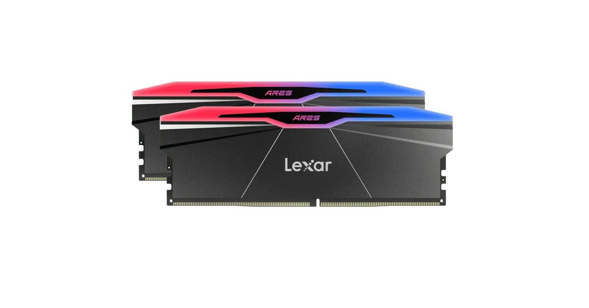 DIMM LEXAR Ares Gen2 2x16Go DDR5 6000MHz RGB Noir - infinytech-reunion