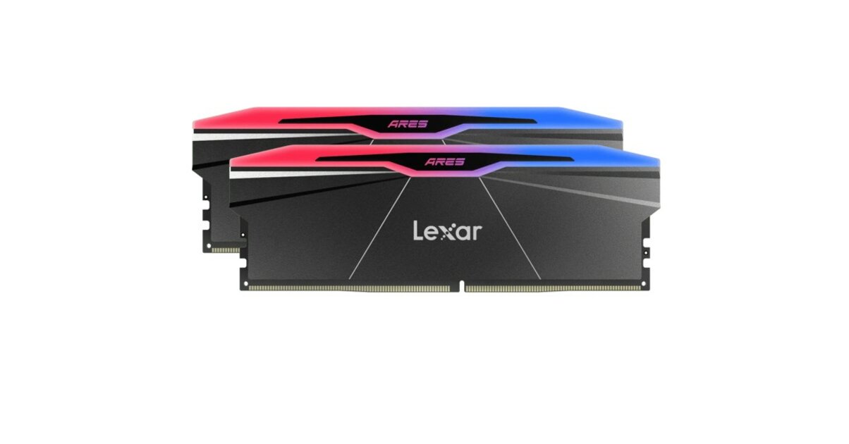DIMM LEXAR Ares Gen2 2x16Go DDR5 8000MHz RGB Noir - infinytech-reunion