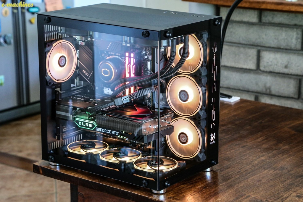 E-MACHINES M.RED Crystal i5-13600KF et RTX 4070 Ti - infinytech-reunion