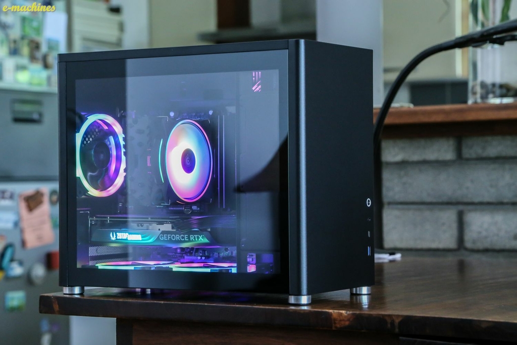 E-MACHINES Gamemax Cube Spark i5-12600K et RTX 4060Ti - infinytech-reunion