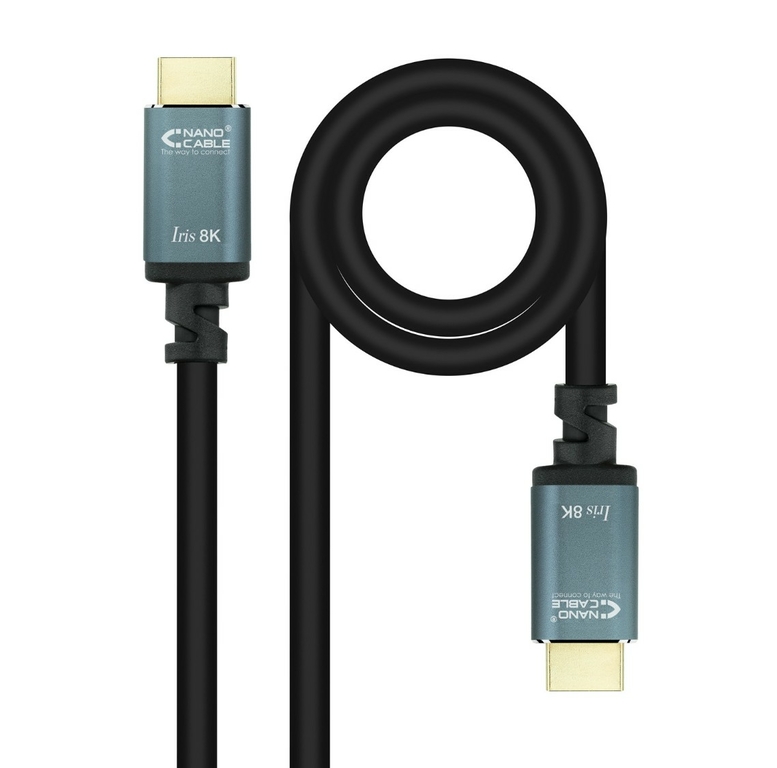 Câble NANOCABLE HDMI 2.1 IRIS 8K Mâle Mâle 2m - infinytech-reunion