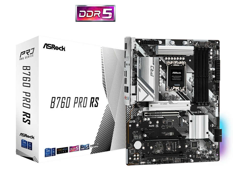 ASRock B760 Pro RS DDR5 (ATX) - infinytech-reunion
