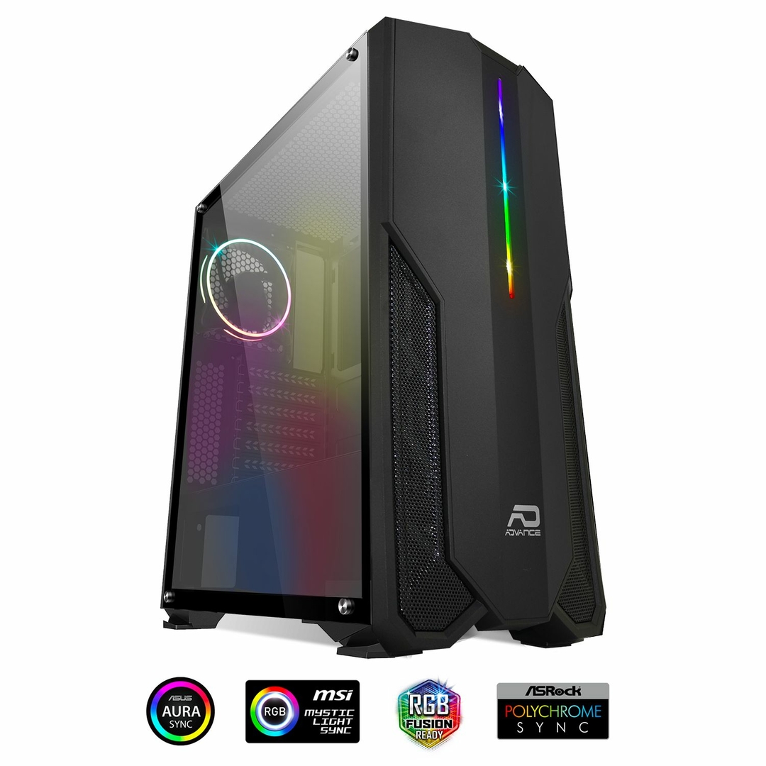 Boitier ADVANCE Phoenix RGB - infinytech-reunion