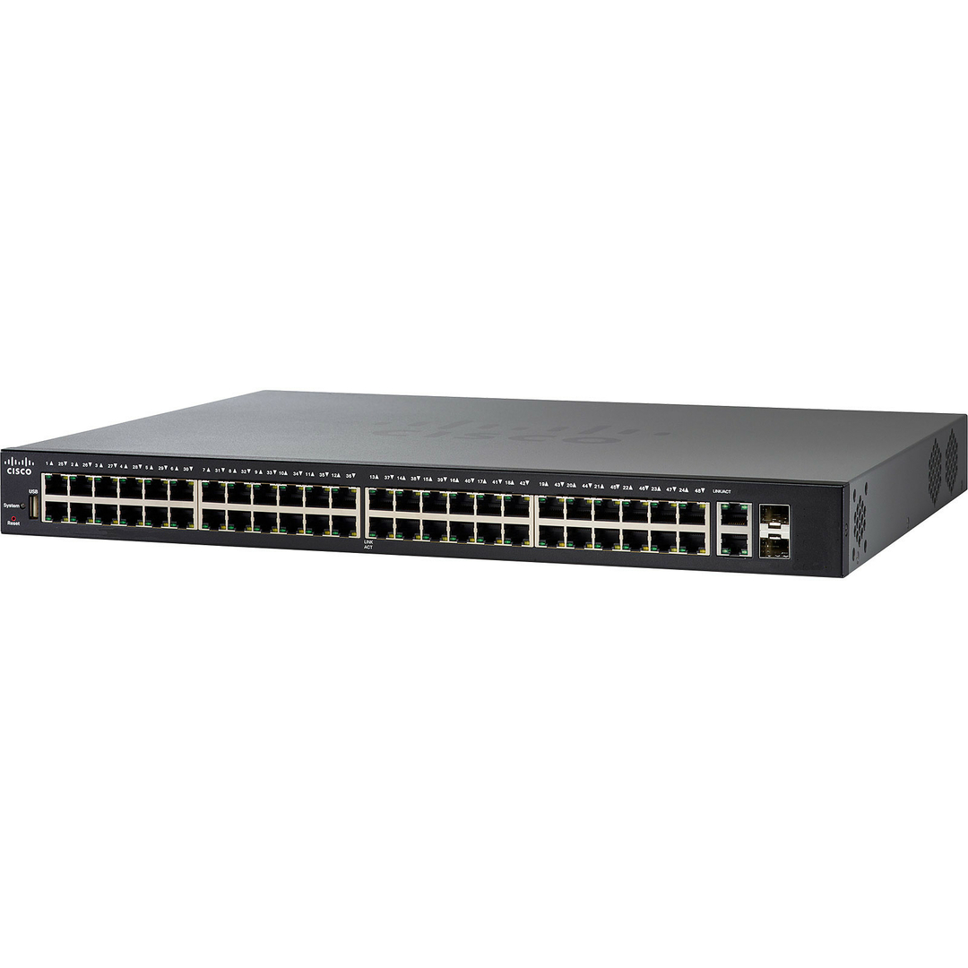 Switch CISCO SG250-50 50 Ports Gigabit Smart Switch - infinytech-reunion