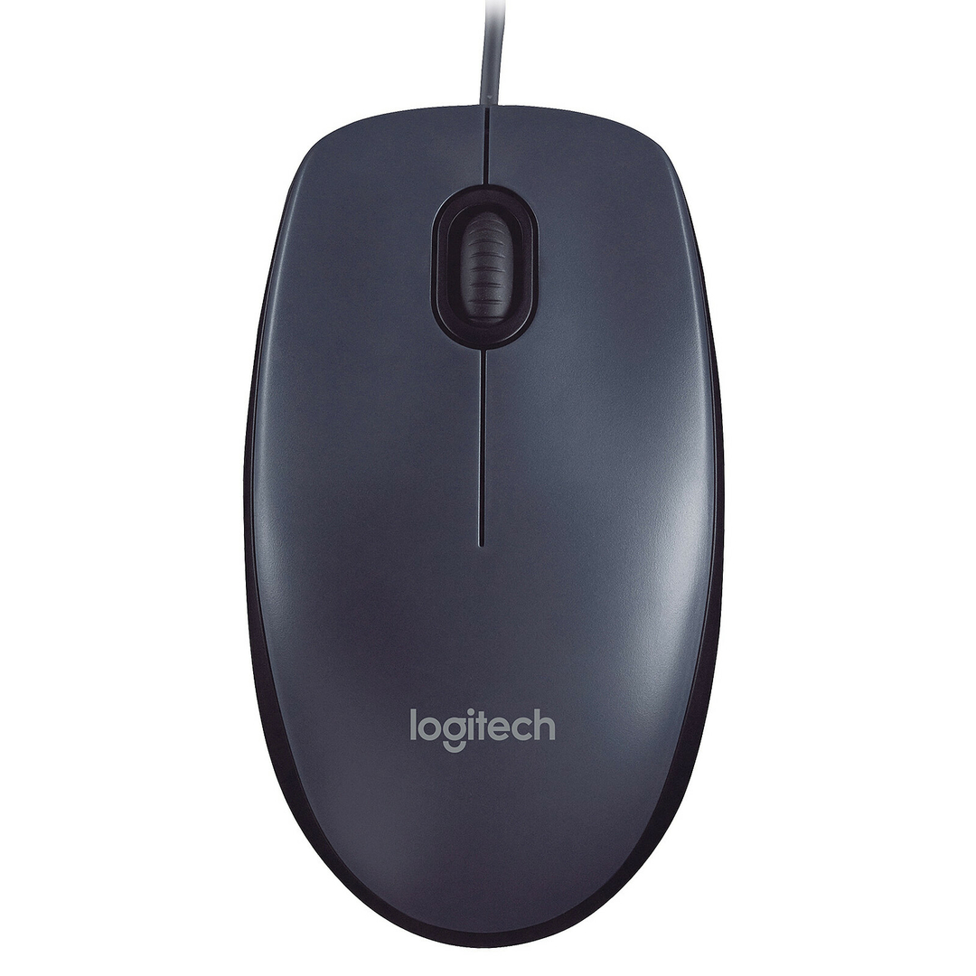 LOGITECH M90 Filaire Noire - infinytech-reunion