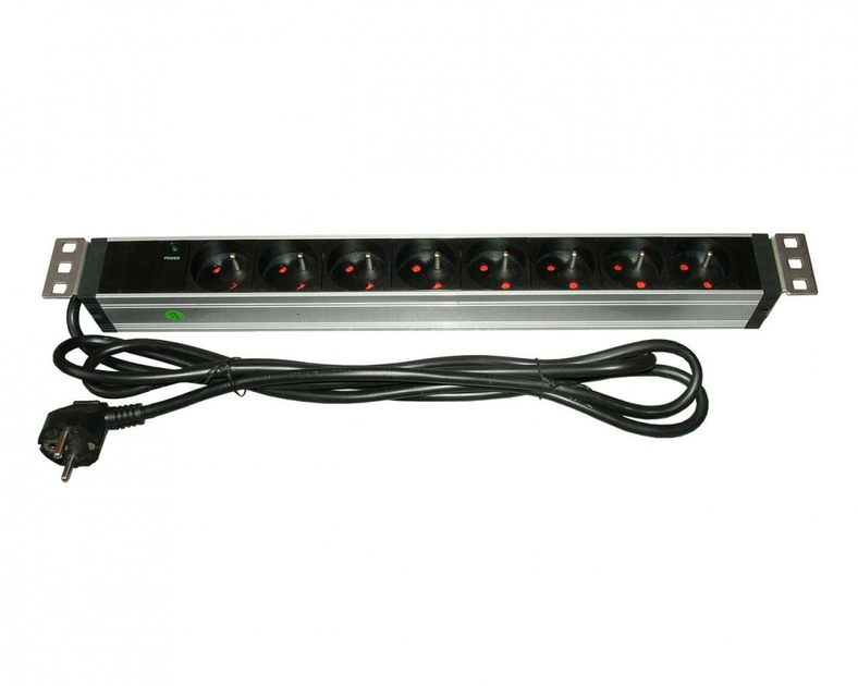 Bandeau de distribution rackable INFOSEC L8 RM Prise FR - infinytech ...