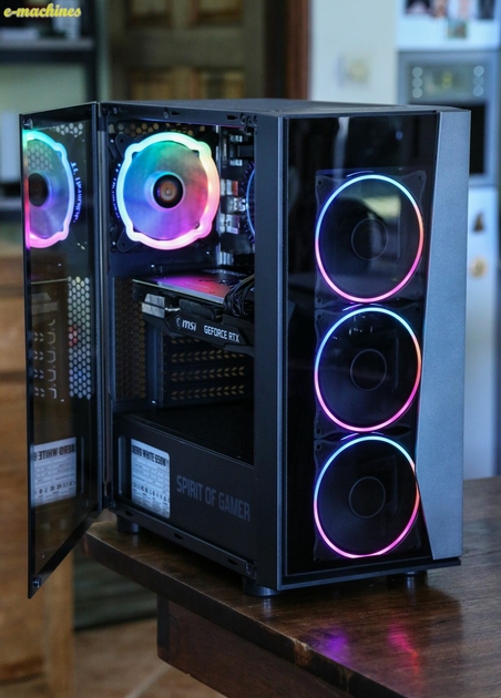 E-MACHINES SOG Ghost III i5-12500 RTX 3070 Gaming Z - infinytech-reunion