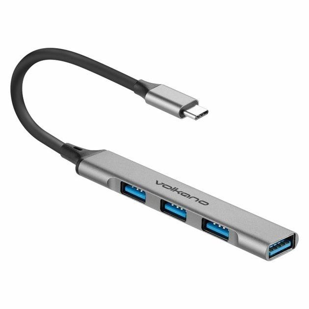 Hub USB-C VOLKANO VK-20252-BK Expand Series 5en1 PD 60W - infinytech-reunion
