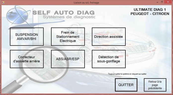 ULTIMATE DIAG ONE ET ULTIMATE DIAG PRO 4.0.0 - SELF AUTO DIAG