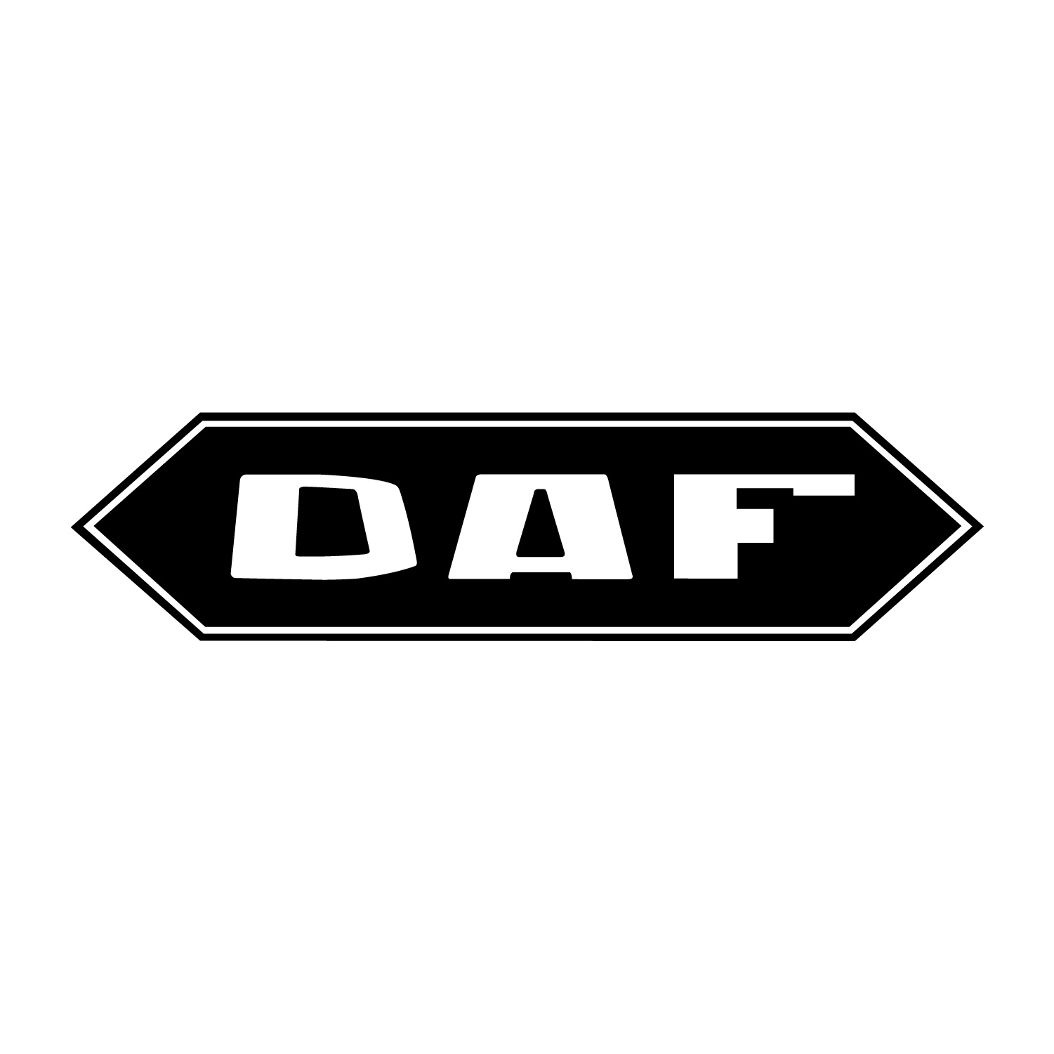 Stickers DAF vintage - Autocollant DAF Camion et poids lourd
