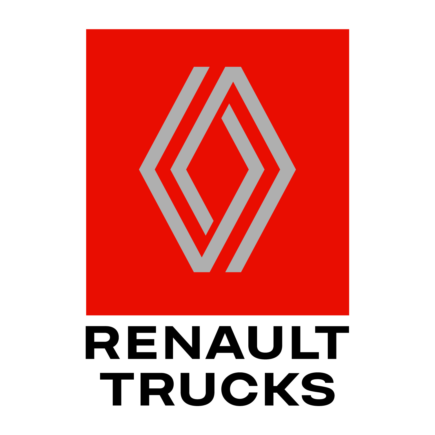 Stickers Renault trucks logo couleurs - Autocollant Camion