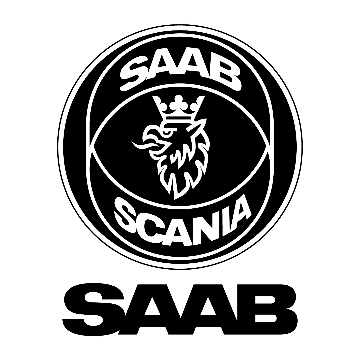 Stickers Scania SAAB - Autocollant Scania Camion et poids lourd