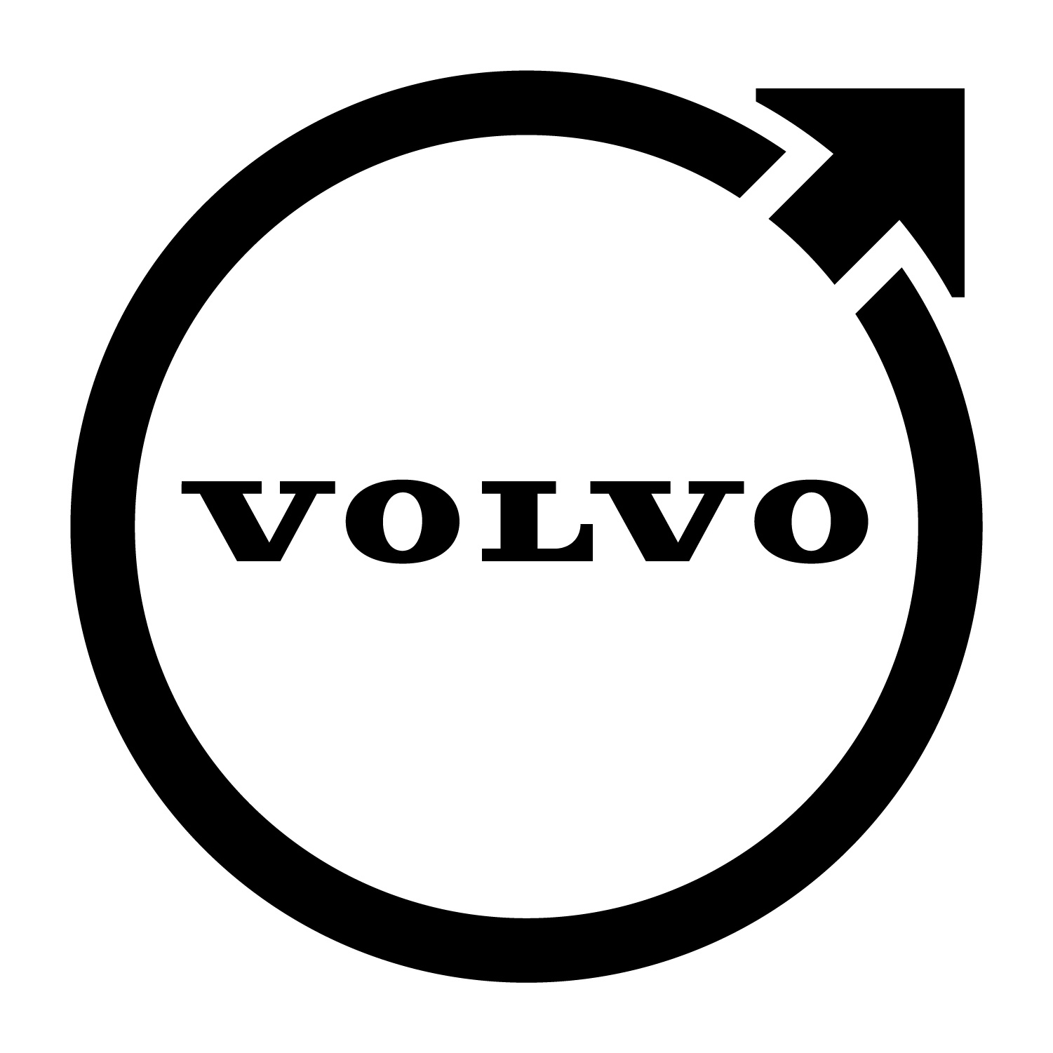 Stickers Volvo logo nouveau - Autocollant voiture et poids lourd