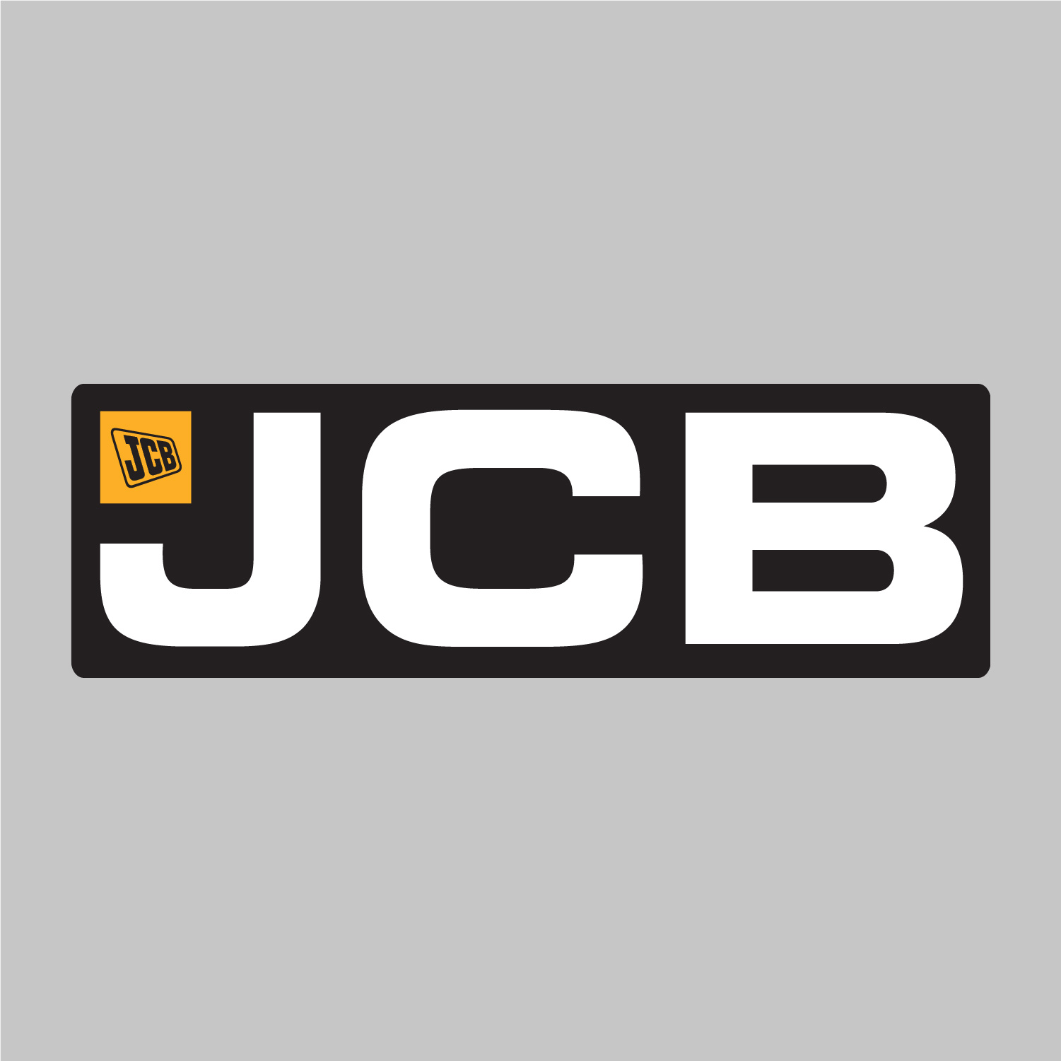 Stickers JCB - Autocollant JCB pour Engins de chantier