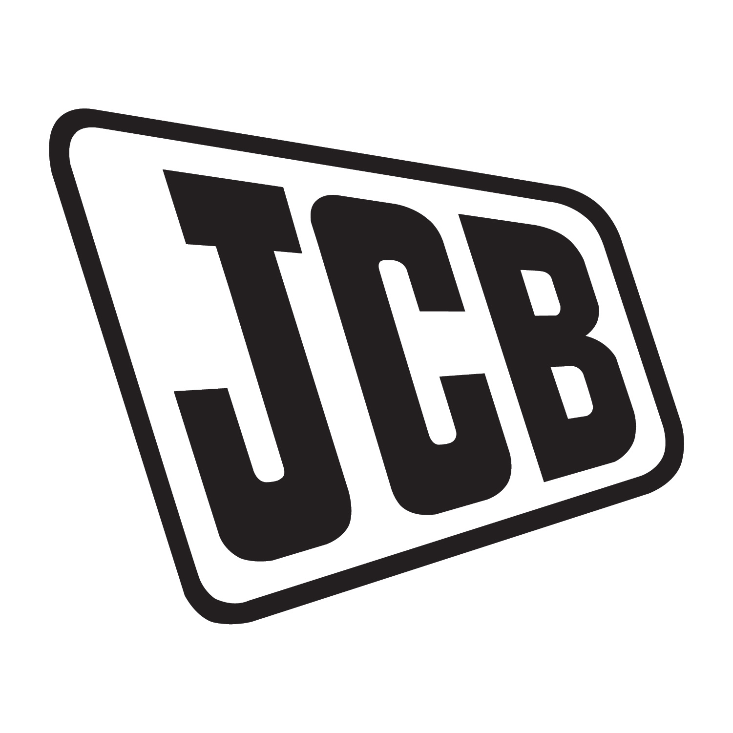 Stickers JCB - Autocollant JCB pour Engins de chantier