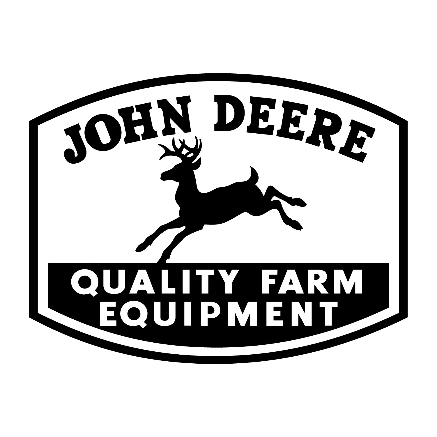 Stickers John Deere logo m3 - Autocollant tracteur et Engins
