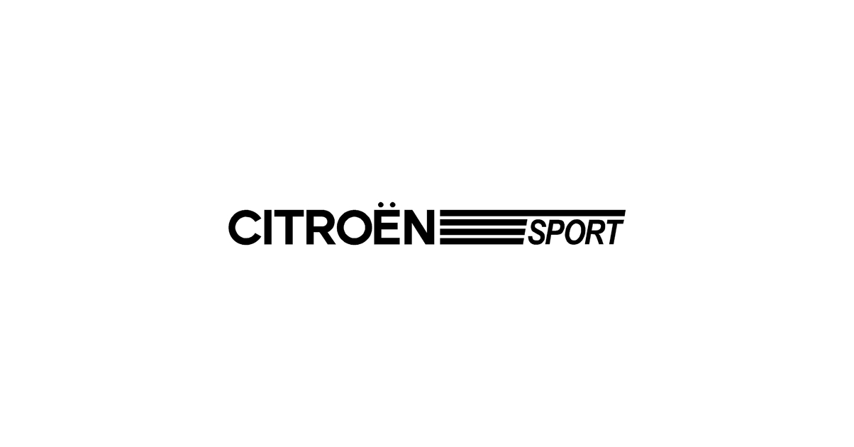 Autocollant Citroen Sport - Autocollant Voiture
