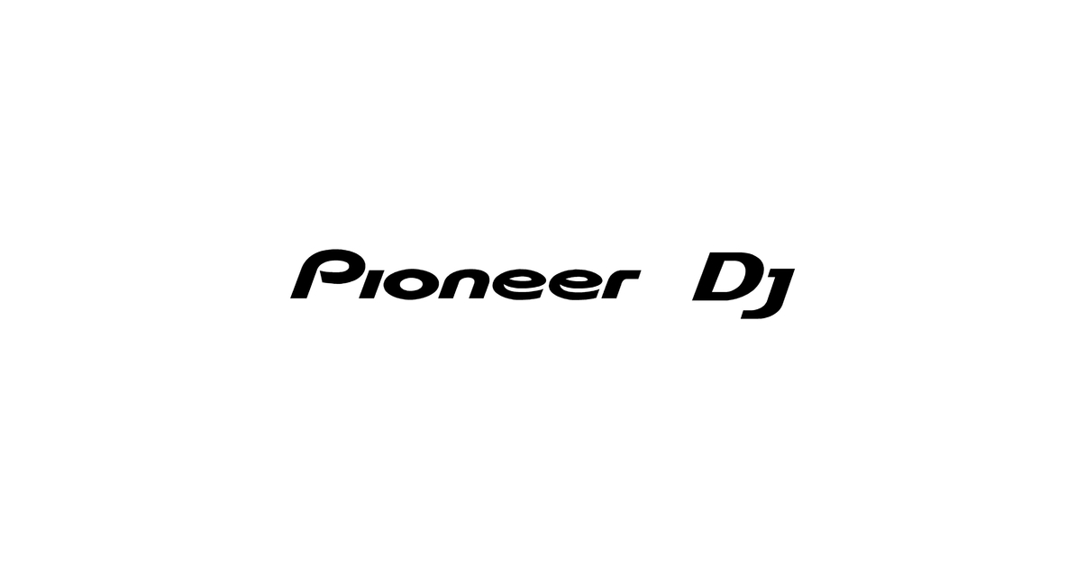 Stickers Pioneer DJ - Autocollant Sponsor et marque