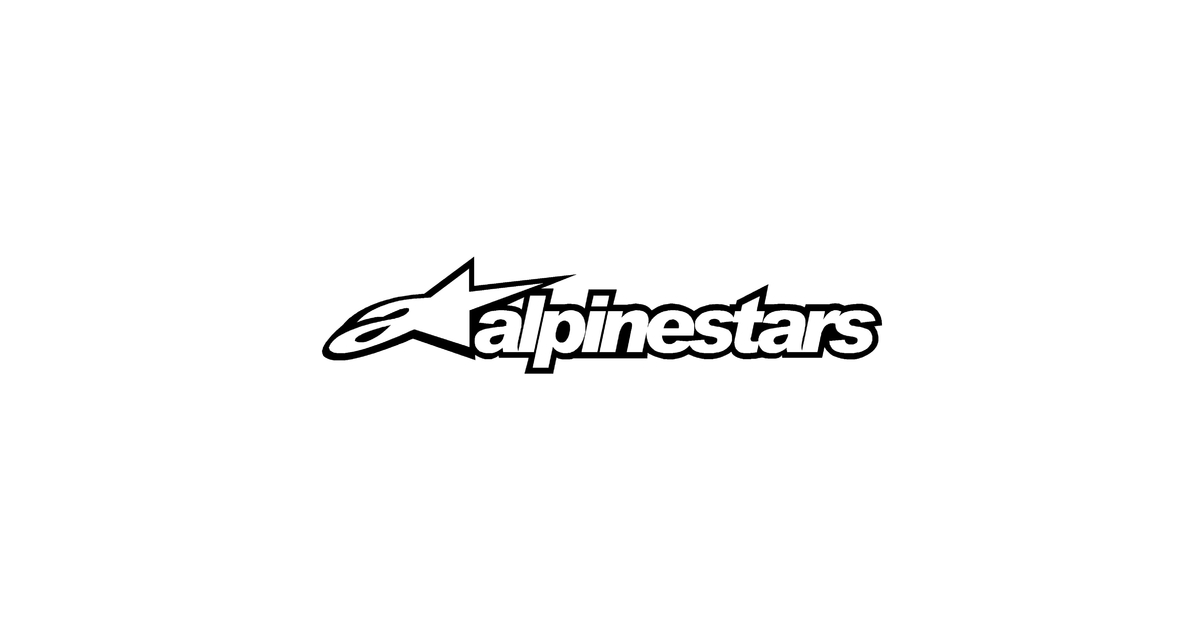 Stickers Alpinestars ref 2 - Autocollant Sponsor et marque