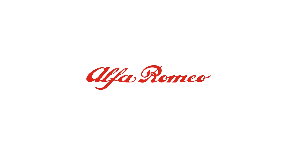 Stickers Alfa Romeo écriture - Autocollant voiture