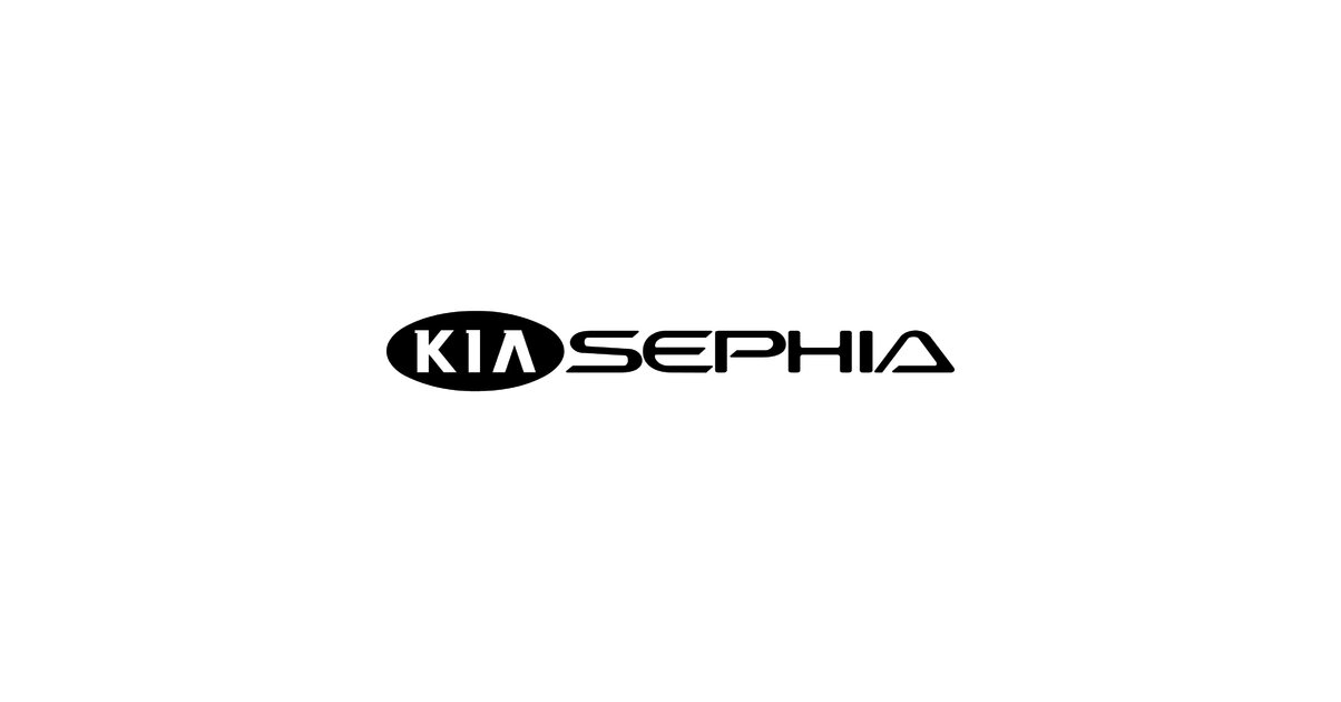 Stickers Kia Sephia Logo - Autocollant voiture
