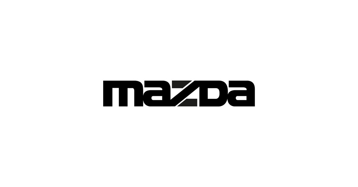 Stickers Mazda écriture - Autocollant voiture