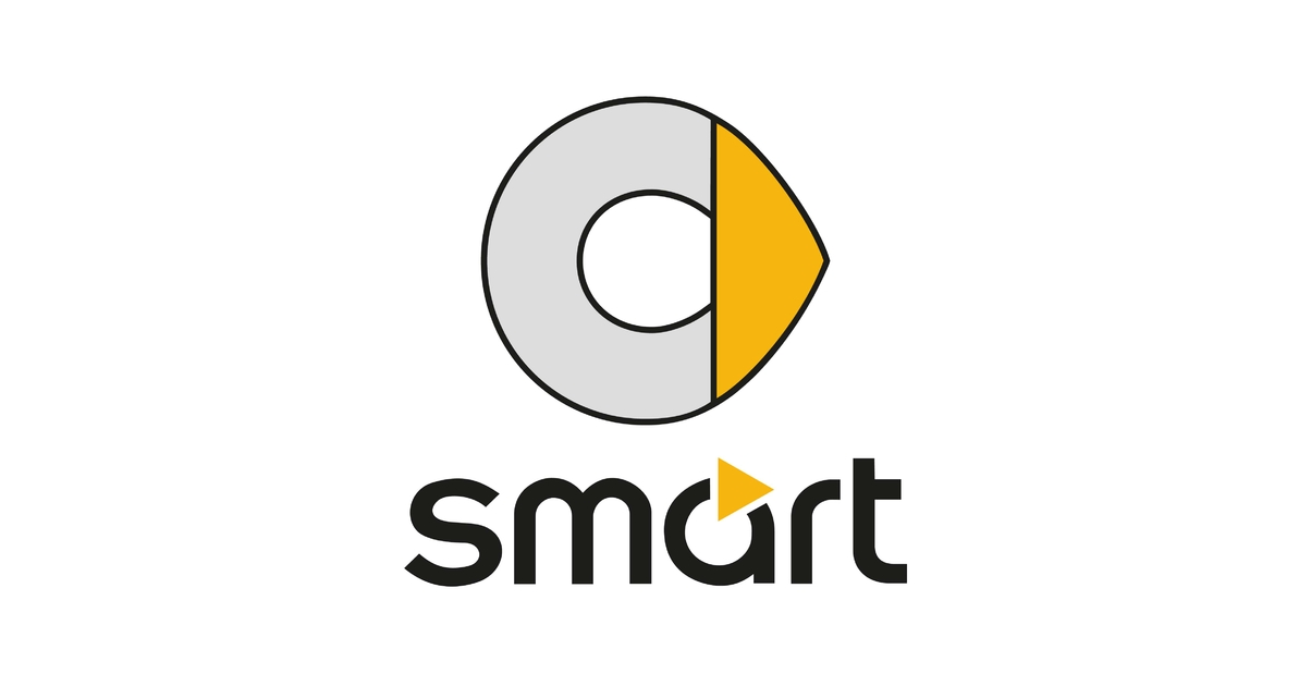 Stickers Smart Logo contour - Autocollant voiture